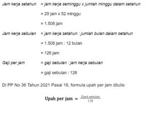 Cara Menghitung Gaji Per Jam Menurut UU Terbaru - Blog Gadjian