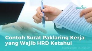Contoh Surat Paklaring Kerja yang Wajib HRD Ketahui - Blog Gadjian