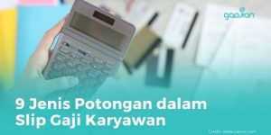 contoh slip gaji karyawan sederhana Archives - Blog Gadjian