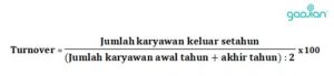 Rumus Hitung Turnover Karyawan Bulanan dan Tahunan - Blog Gadjian