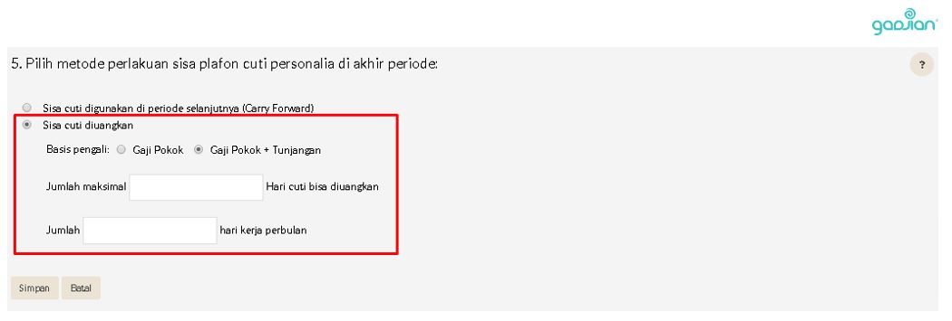 Rumus Perhitungan Cuti Tahunan yang Diuangkan - Blog Gadjian