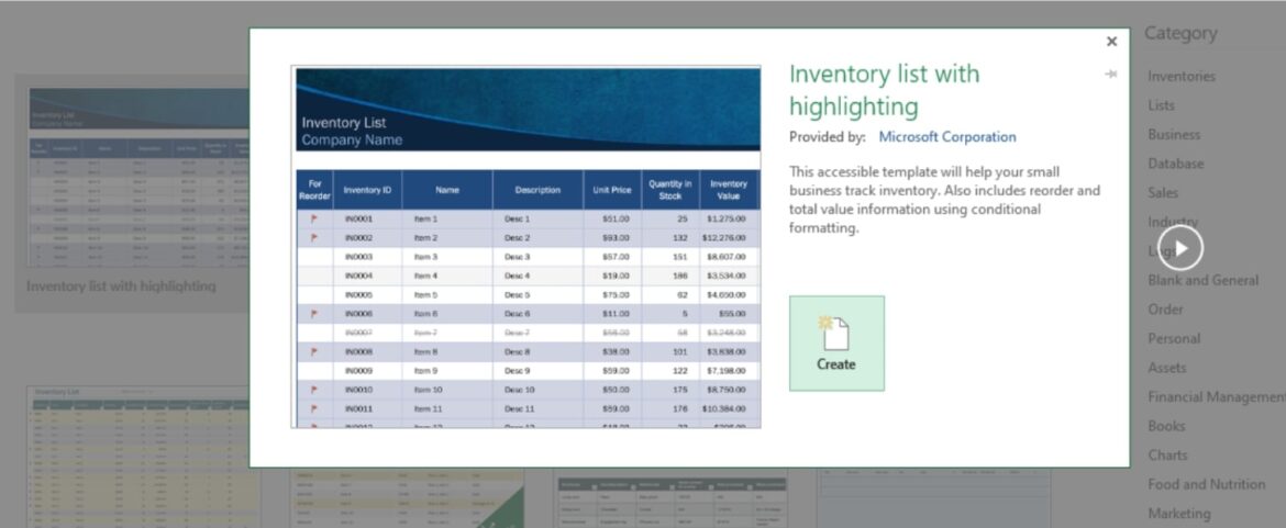 Cara Mudah Membuat Daftar Inventaris Kantor Excel dengan Template dan Manual - Blog Gadjian
